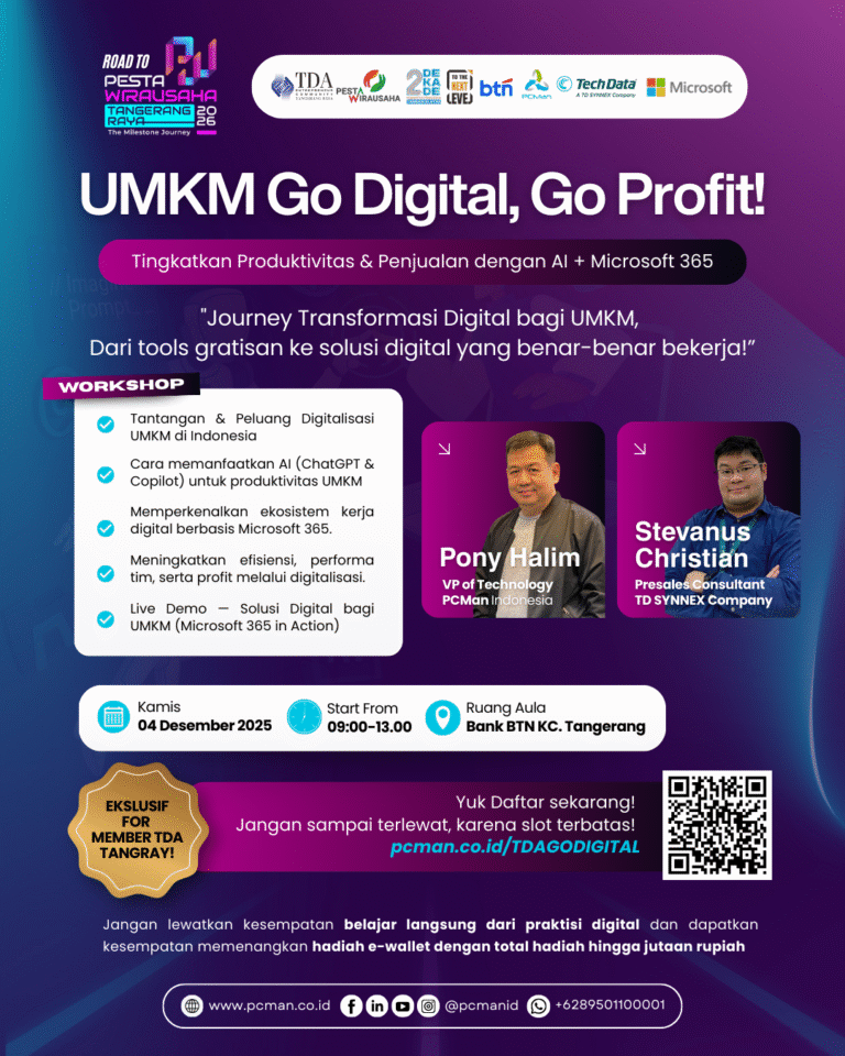UMKM GO DIGITAL GO PROFIT - Digital Learning, Infrastructure and Cloud ...