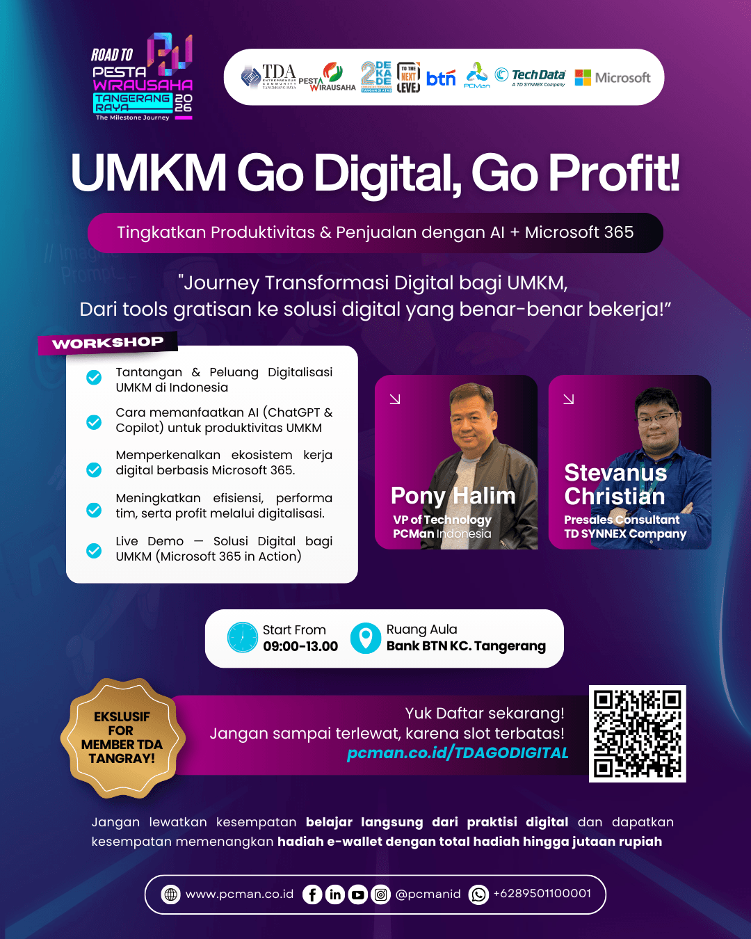 UMKM GO DIGITAL GO PROFIT - Digital Learning, Infrastructure and Cloud ...