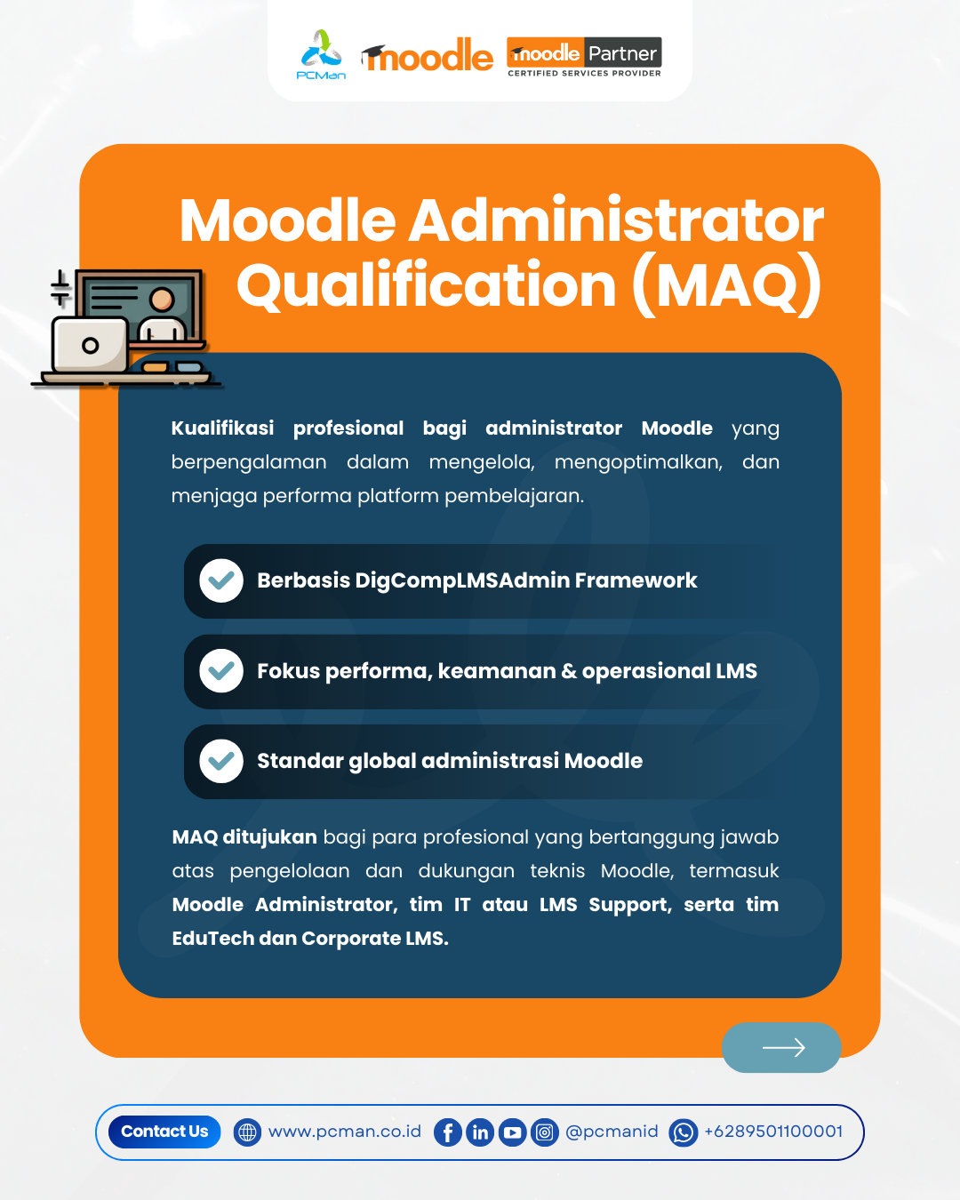 Mengenal Sertifikasi MAQ Moodle - Digital Learning, Infrastructure and ...